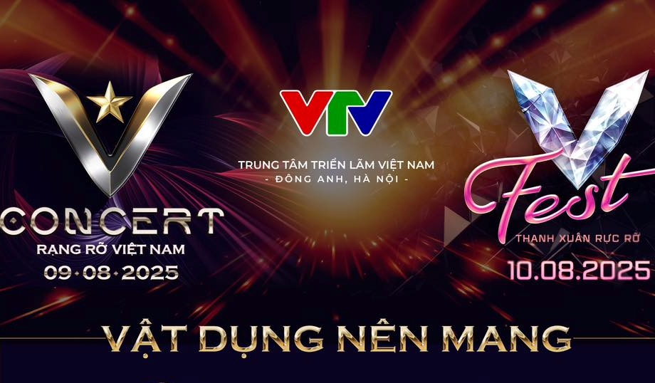 Những vật dụng nào được phép mang vào V Concert và V Fest? - Cổng thông ...